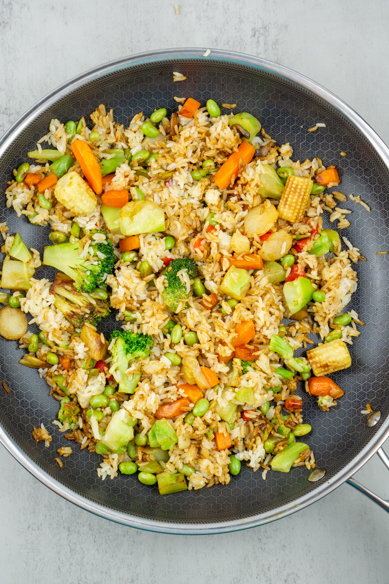 Frozen Vegetable Fried Rice