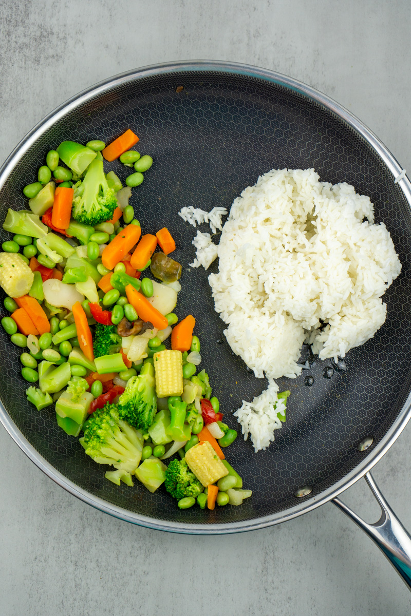 Frozen Vegetable Fried Rice