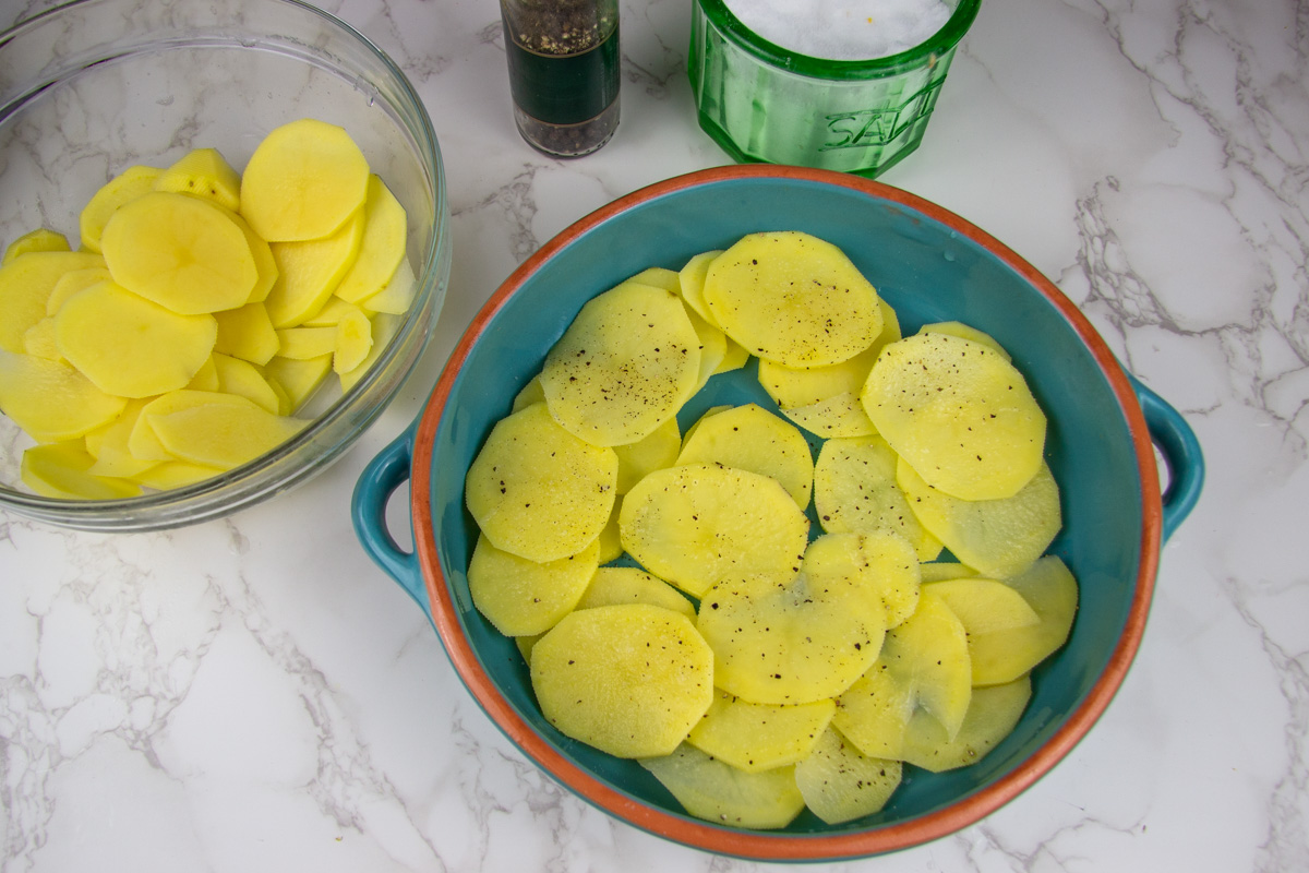 Gluten Free Scalloped Potatoes (Lightened Up)
