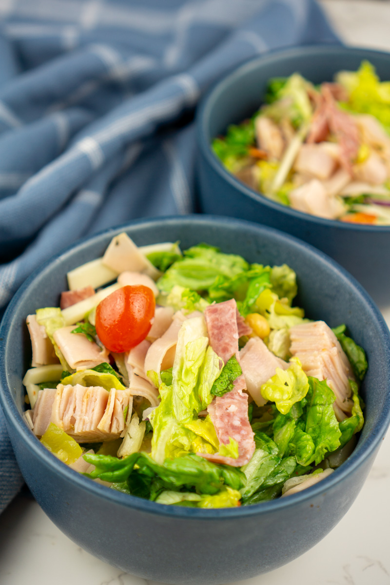 Low Carb & High Protein Grinder Salad