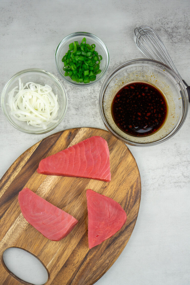 Hawaiian Poke Bowl with Ahi Tuna