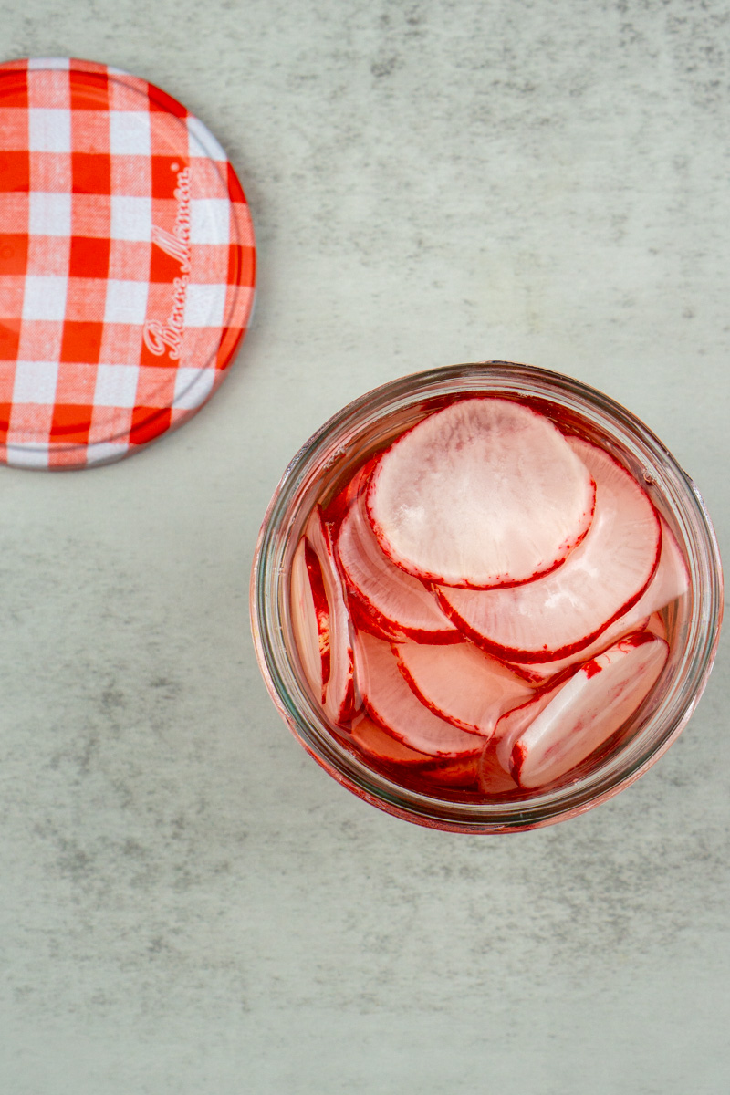 Easy Japanese Pickled Radish - Easy Macro Meals
